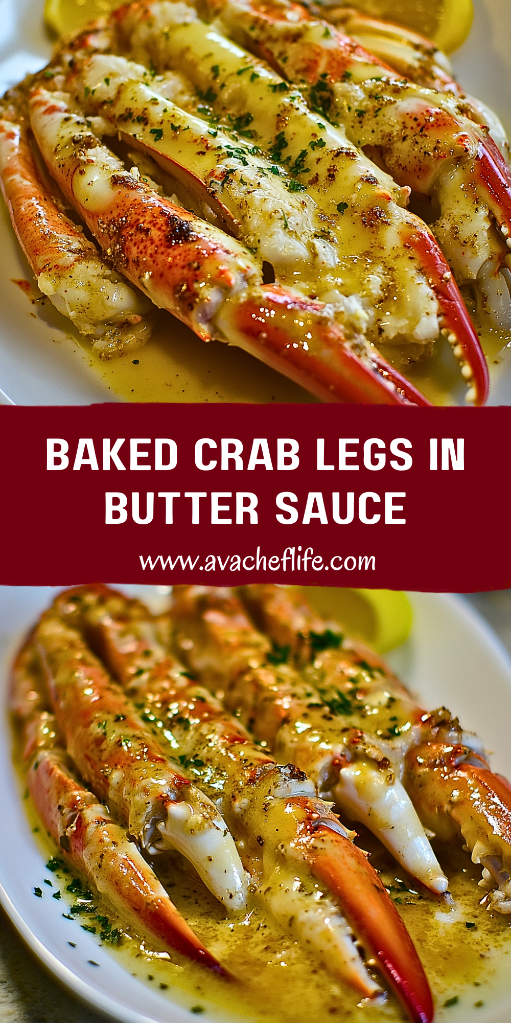 Baked Crab Legs in Butter Sauce - Ava Chef Life