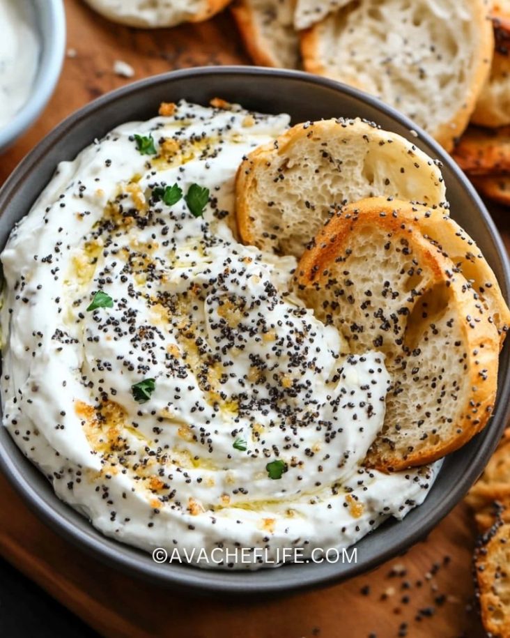 Everything Bagel Dip - Ava Chef Life