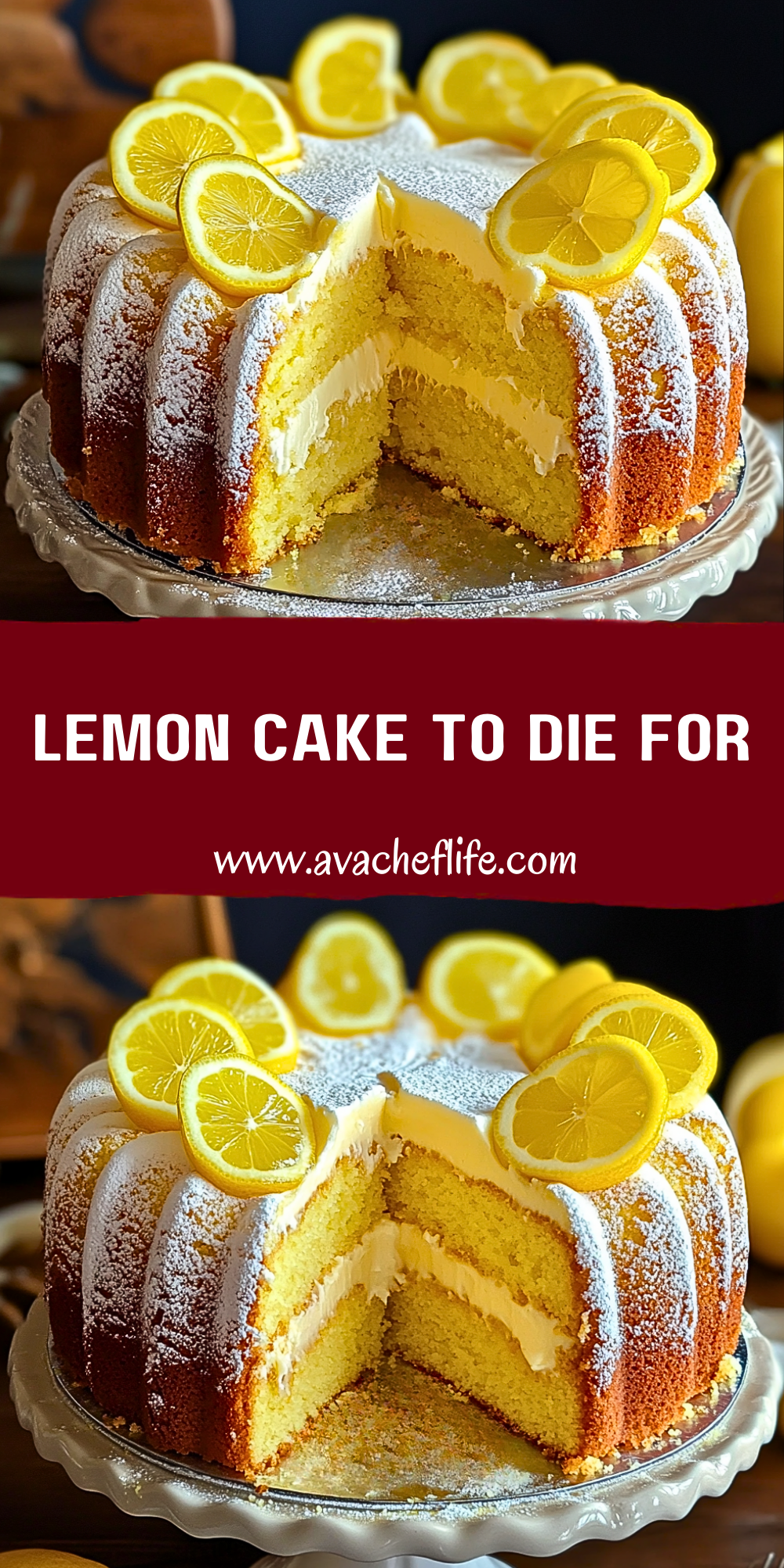 Lemon Cake to Die For - Ava Chef Life