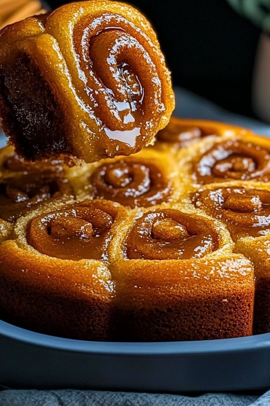 Cinna Bun Cake - Ava Chef Life