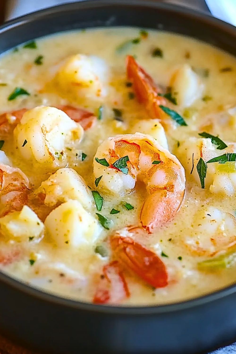 Coconut Lime Shrimp and Cod Chowder Recipe - Ava Chef Life