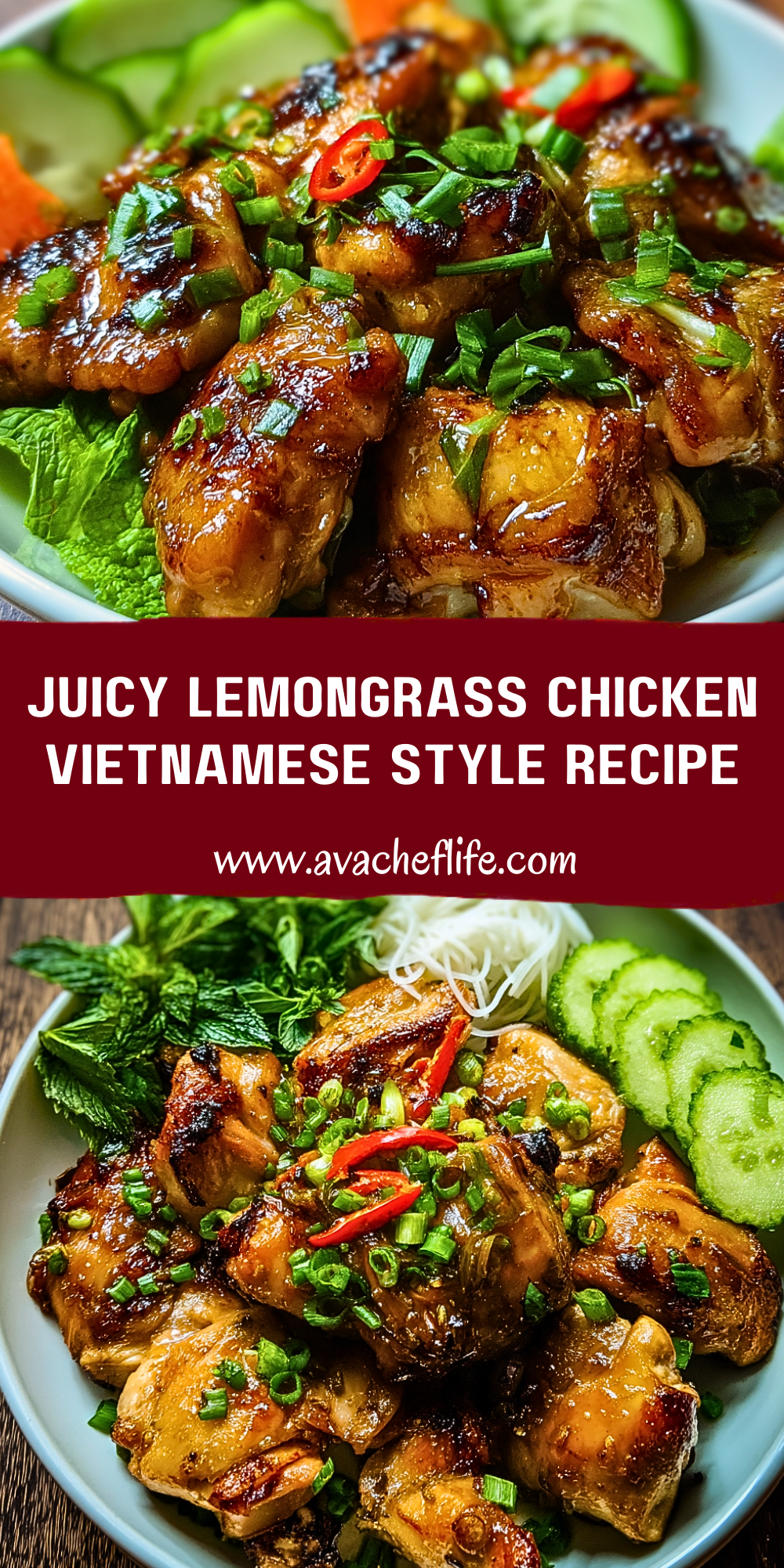 Juicy Lemongrass Chicken Vietnamese Style Recipe - Ava Chef Life