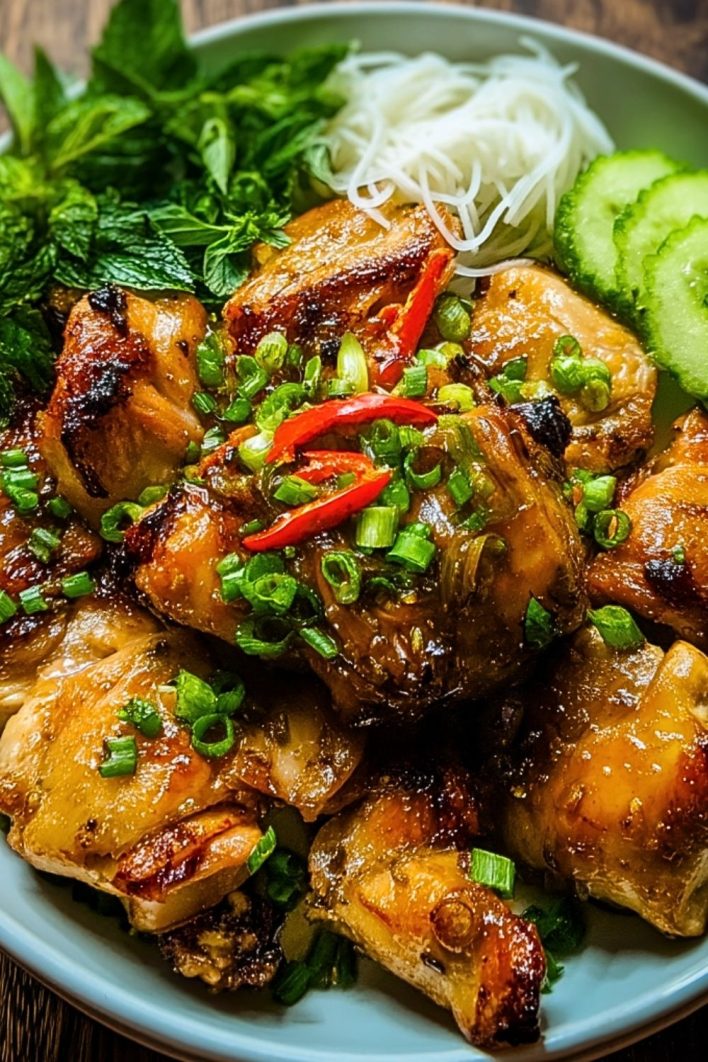 Juicy Lemongrass Chicken Vietnamese Style Recipe - Ava Chef Life