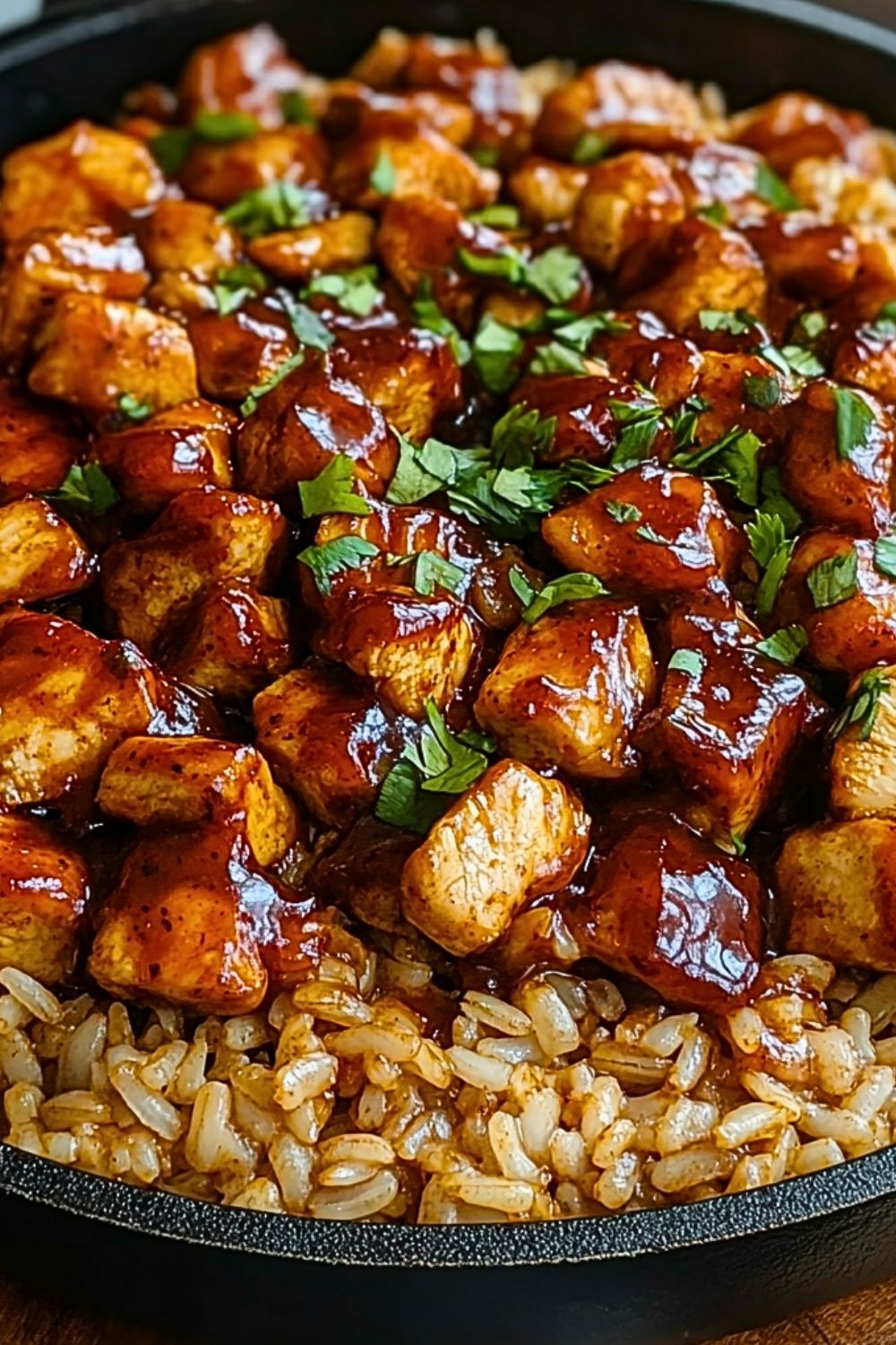 Smoky Chipotle BBQ Chicken and Rice Skillet – Ava Chef Life