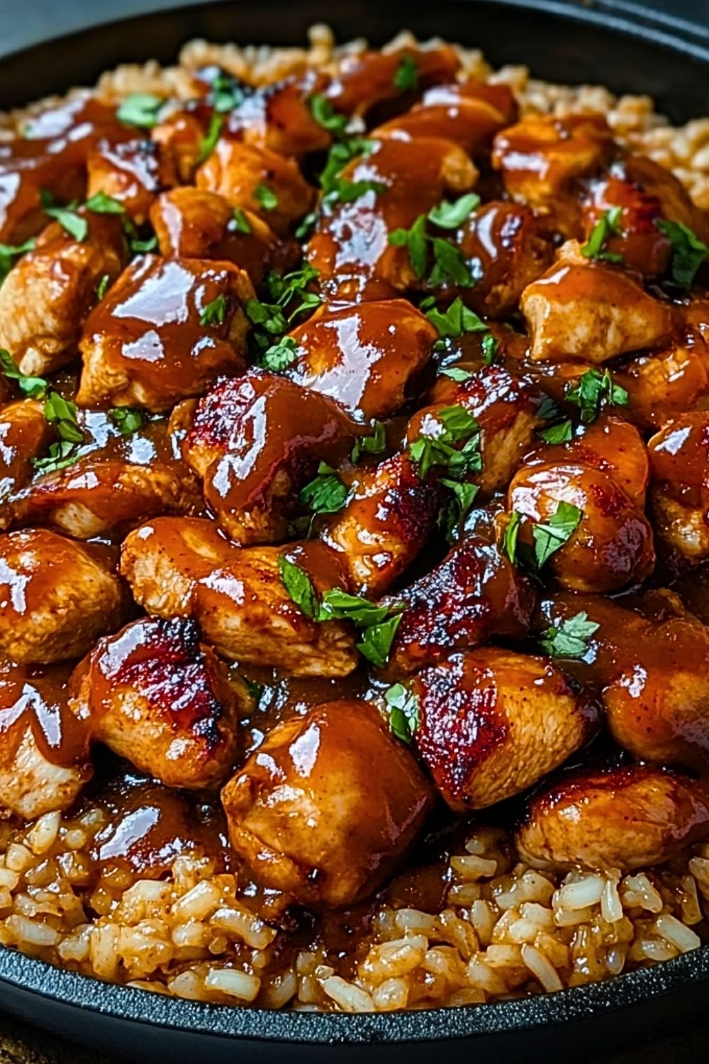 Smoky Chipotle BBQ Chicken and Rice Skillet – Ava Chef Life