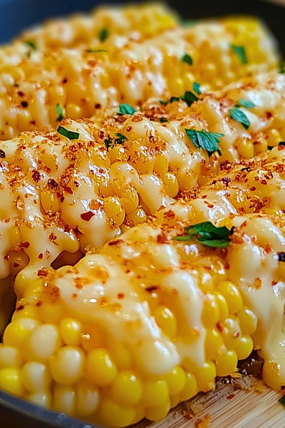 Cheesy Garlic Butter Corn - Ava Chef Life