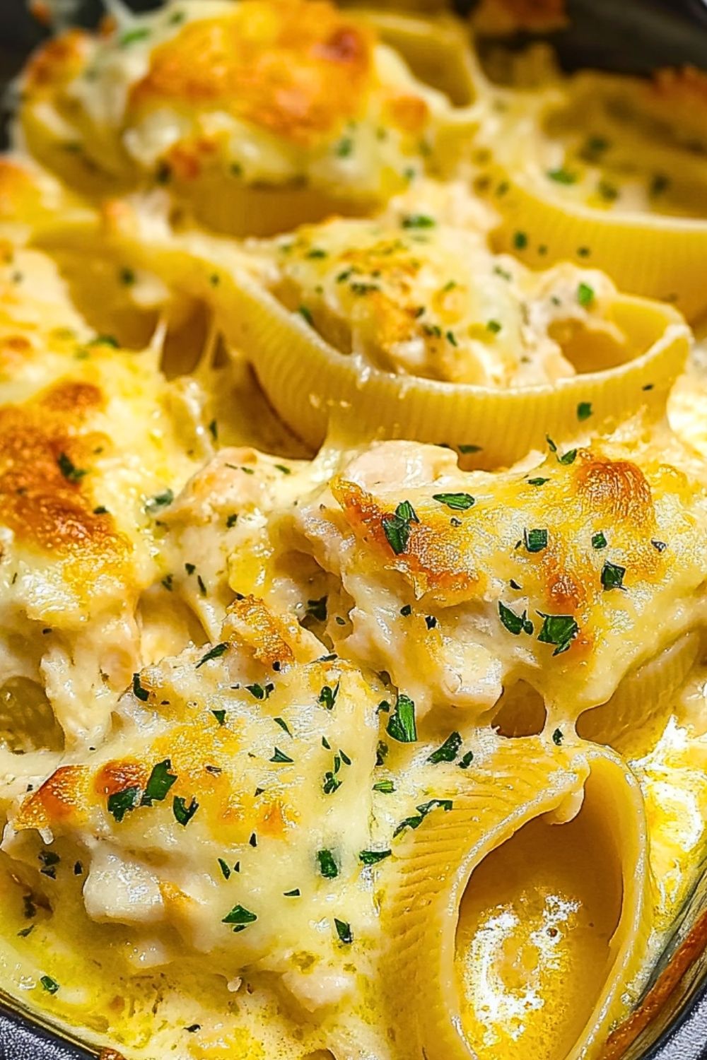 Chicken Scampi Stuffed Shells - Ava Chef Life