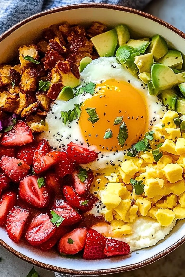 Easy High Protein Breakfast Bowls Recipe - Ava Chef Life