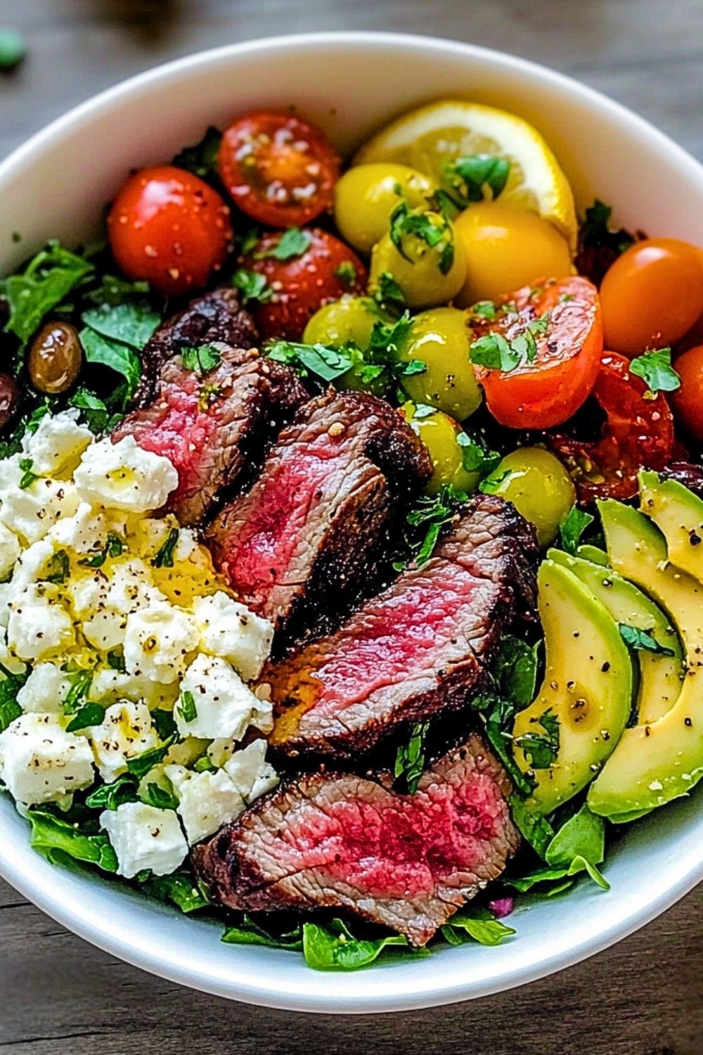 Flavorful Mediterranean Steak Bowls - Ava Chef Life