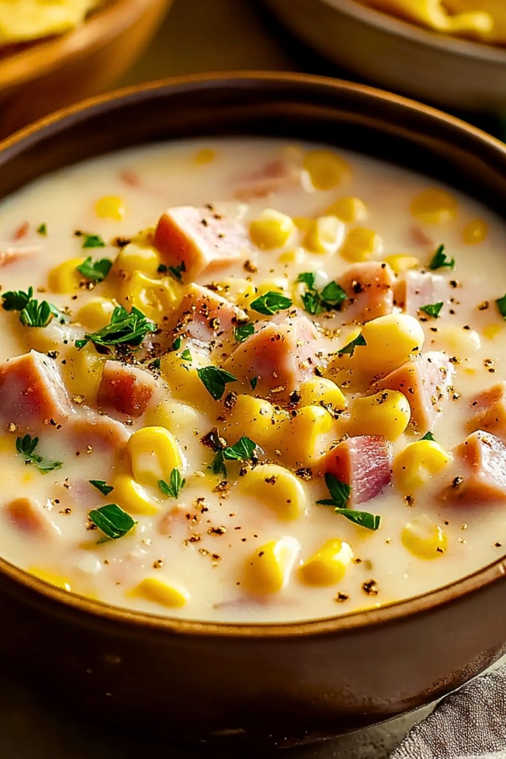 Ham and Corn Chowder - Ava Chef Life
