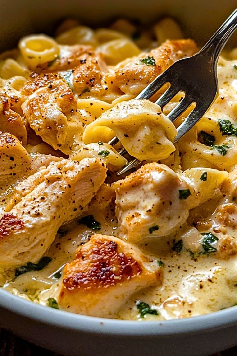 One-Pot Creamy Chicken Pasta Dinner - Ava Chef Life