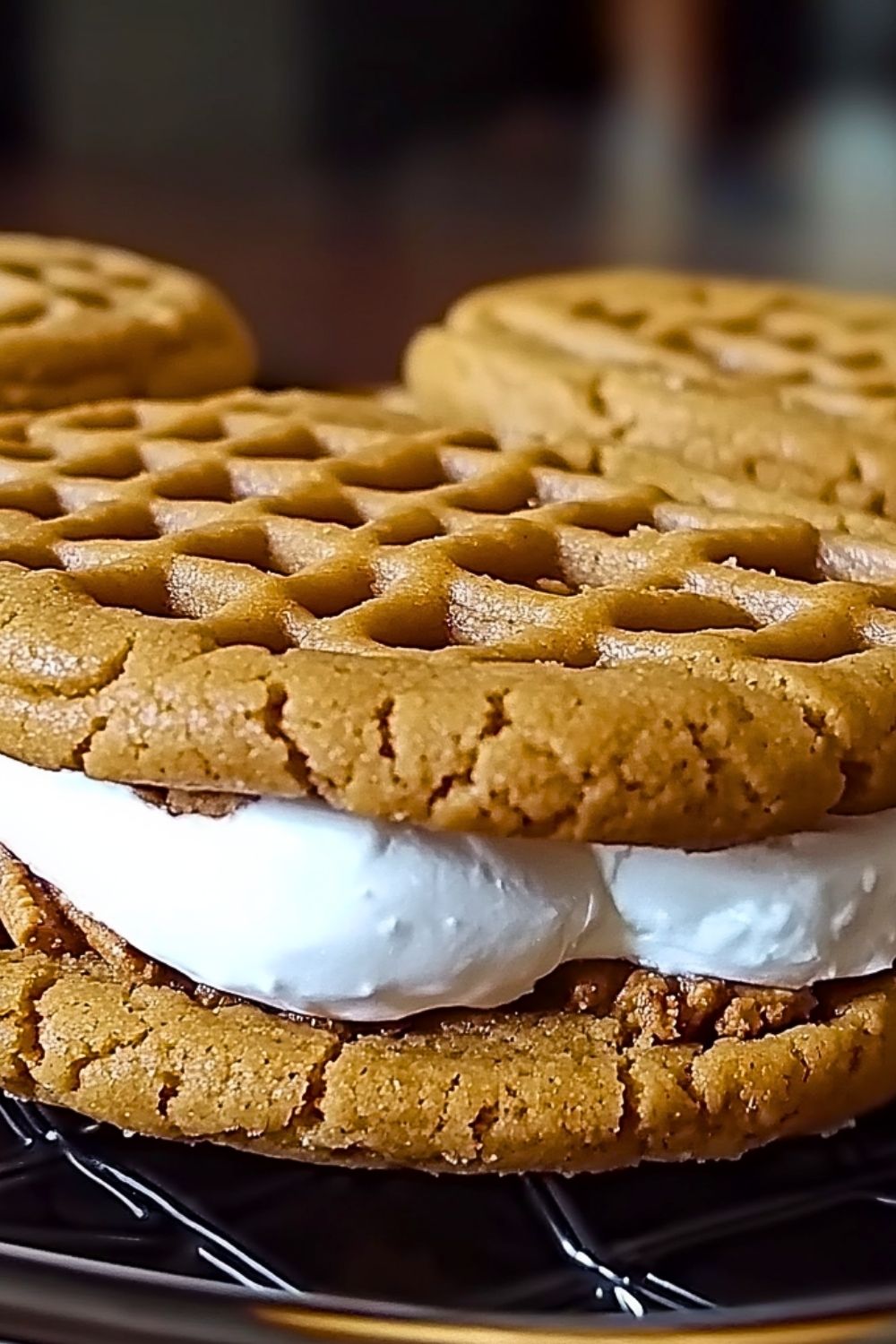 Peanut Butter S'mores Sandwich Cookies - Ava Chef Life