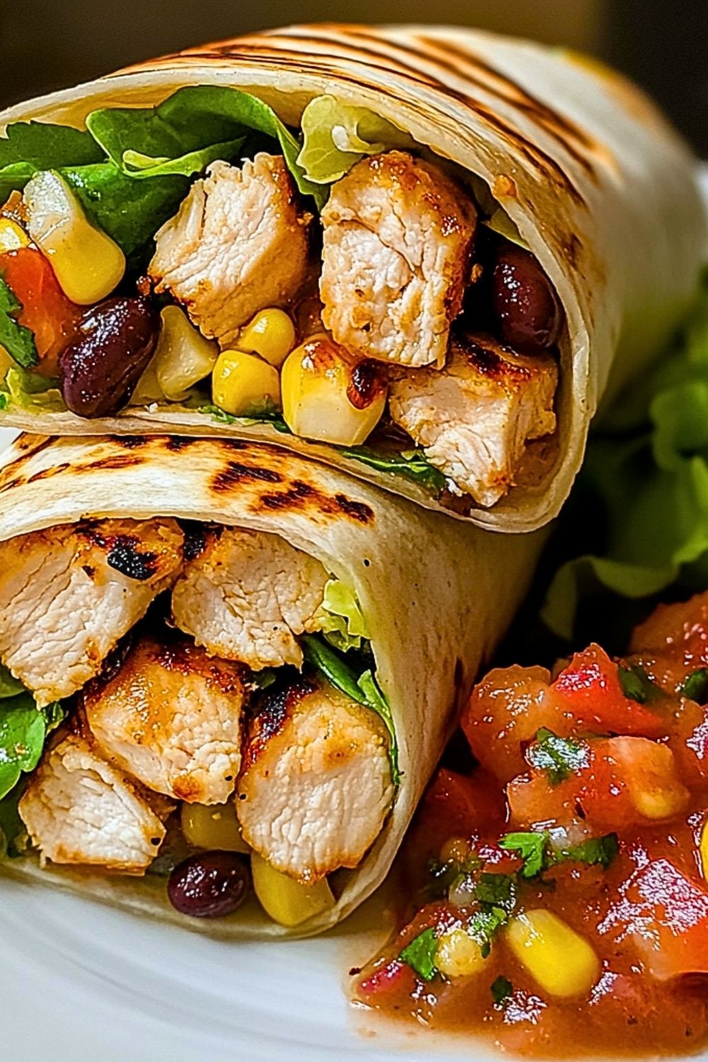 Southwest Grilled Chicken Wraps - Ava Chef Life