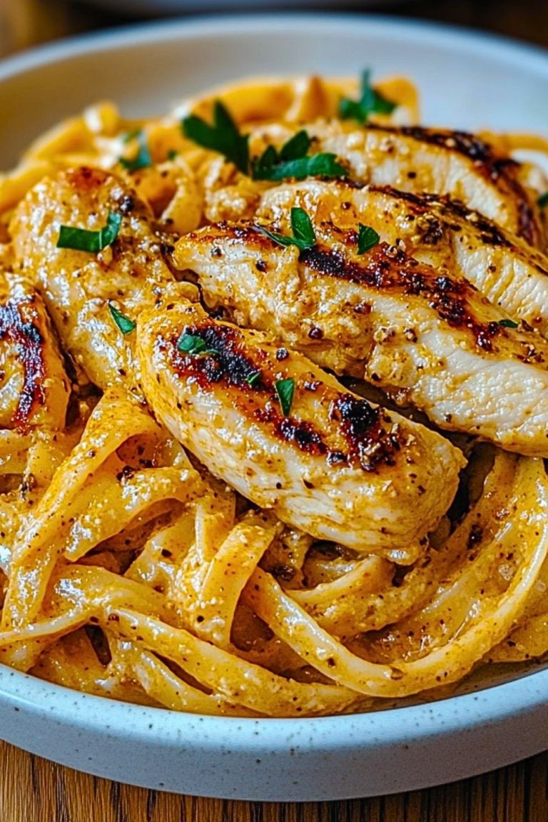 Creamy One Pot Cajun Chicken Linguine with Garlic Parmesan Sauce - Ava ...