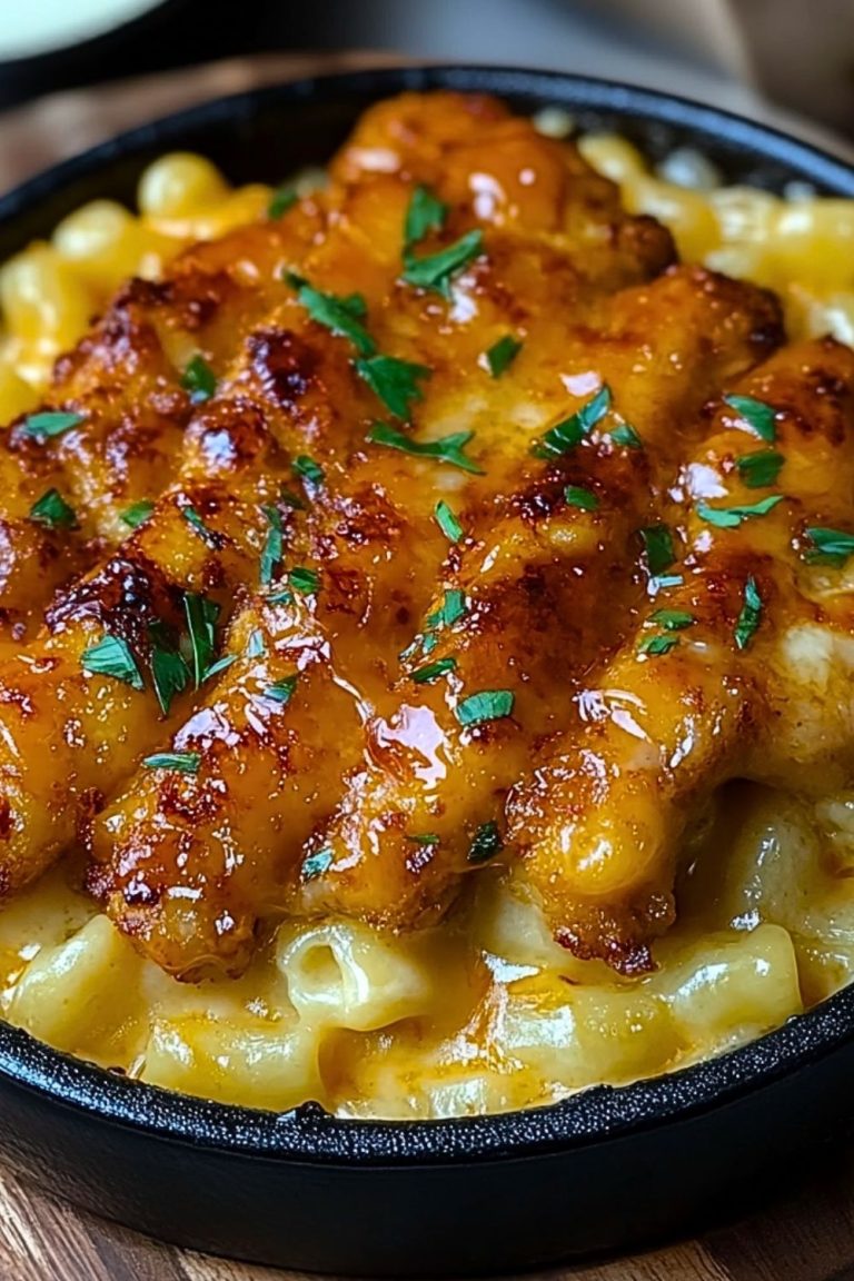Hot Honey Chicken Mac N Cheese - Ava Chef Life