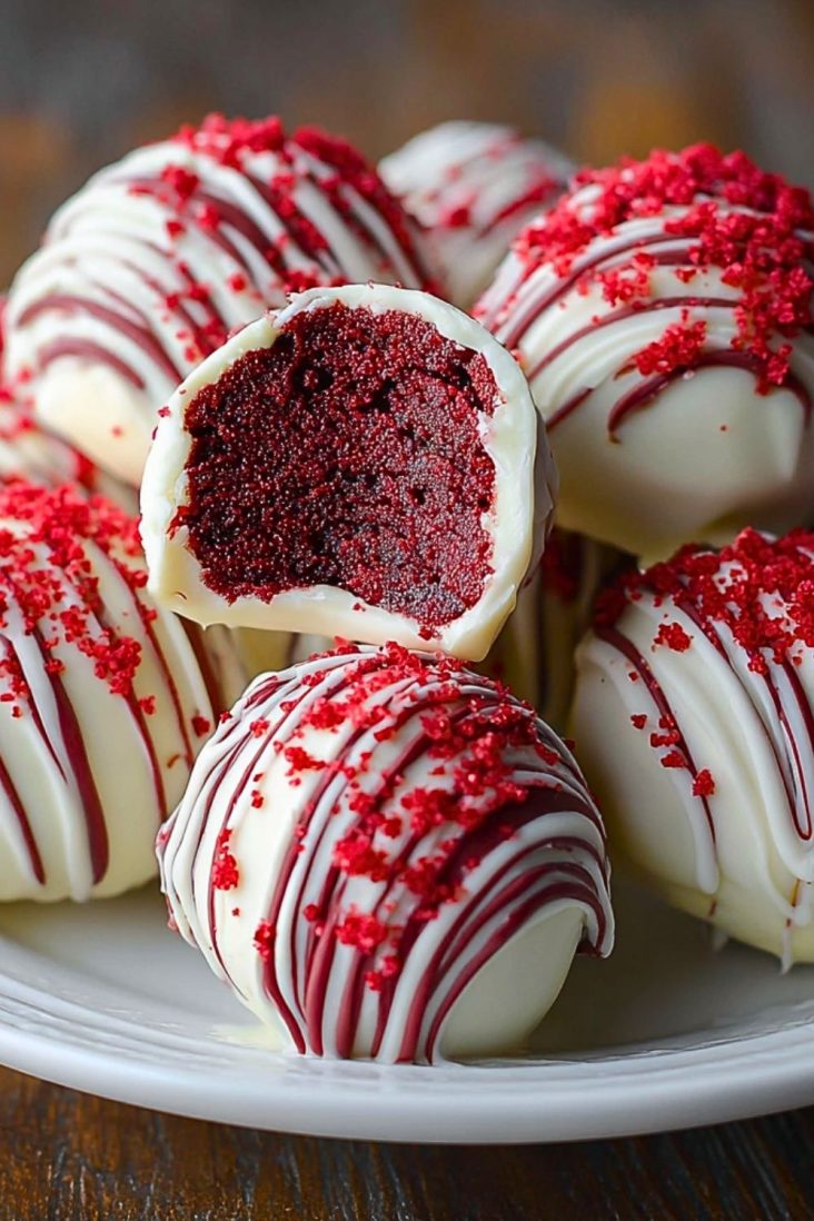 Red Velvet Cake Balls - Ava Chef Life