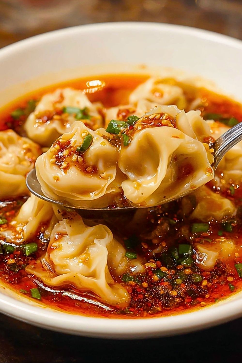 Din Tai Fung Spicy Wonton - Ava Chef Life