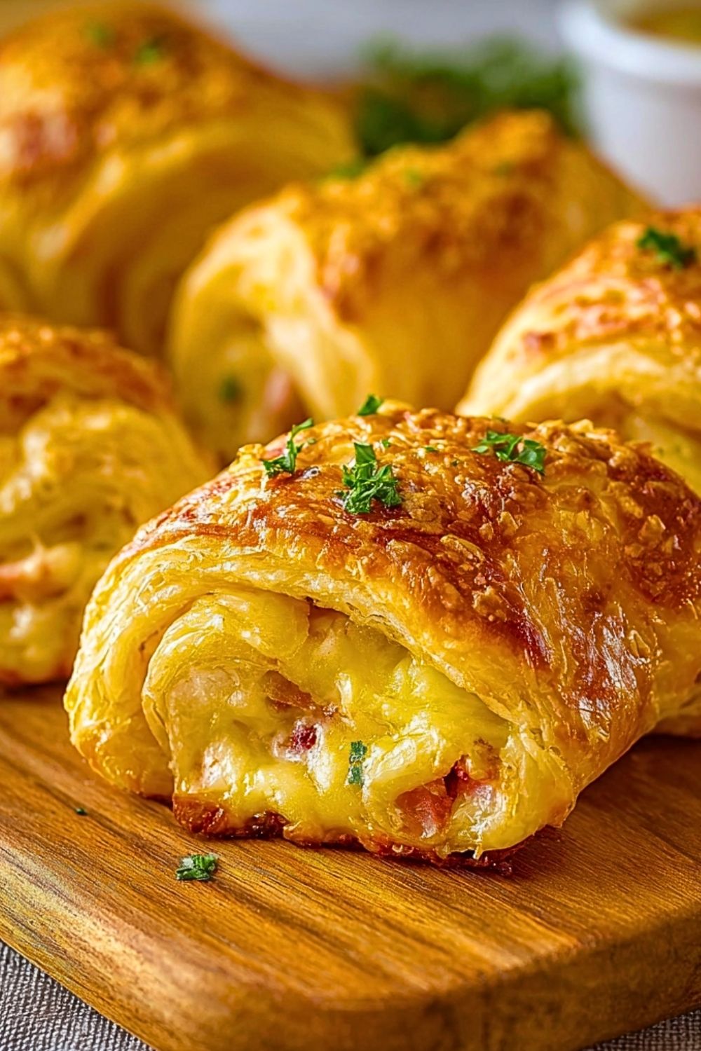 Flaky Cheesy Roll-Ups That Disappear Before They Cool - Ava Chef Life