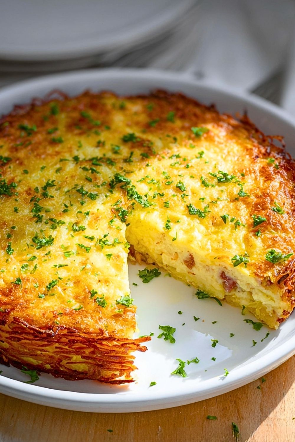Hash Brown Quiche Recipe - Ava Chef Life
