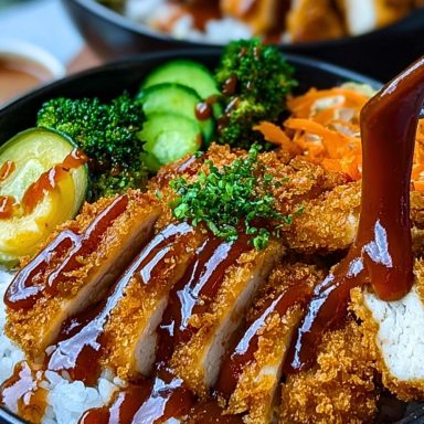 Japanese Katsu Bowls with Tonkatsu Sauce - Ava Chef Life
