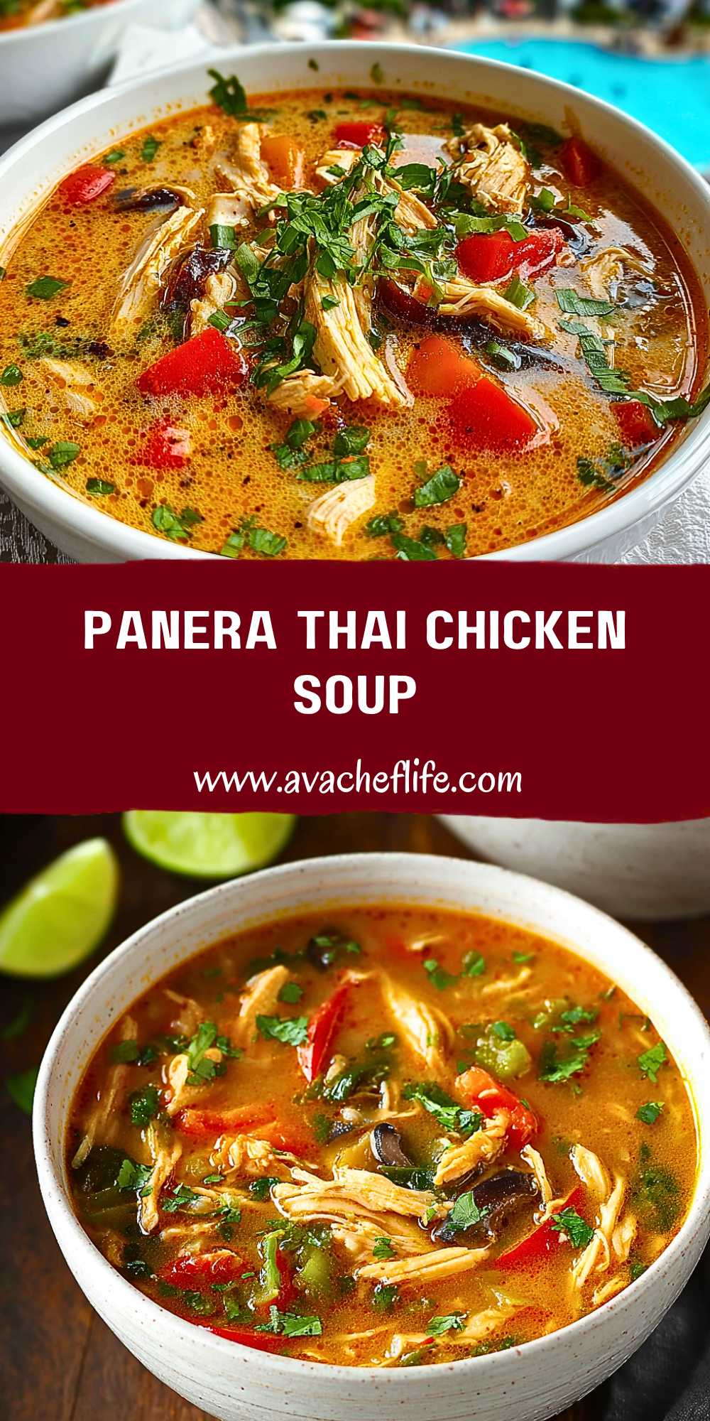 Panera Thai Chicken Soup - Ava Chef Life
