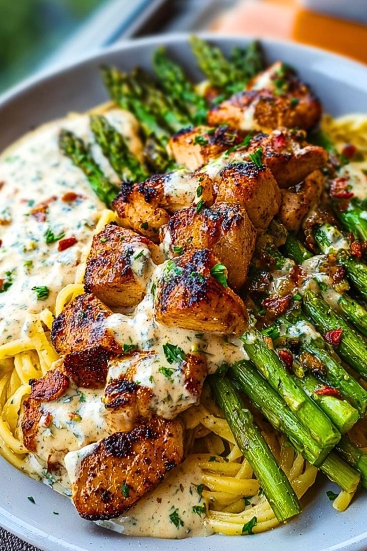 Ultimate Greek Chili Chicken Alfredo Recipe with Smoked Feta Cream ...