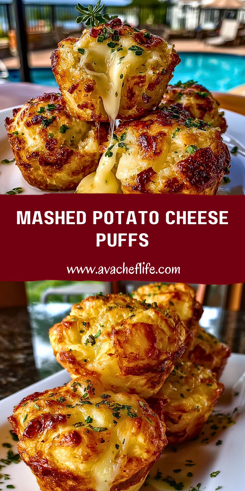 Mashed Potato Cheese Puffs - Ava Chef Life