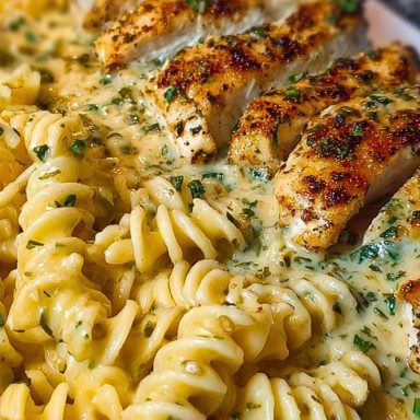 Creamy One Pot Cajun Chicken Linguine with Garlic Parmesan Sauce - Ava ...