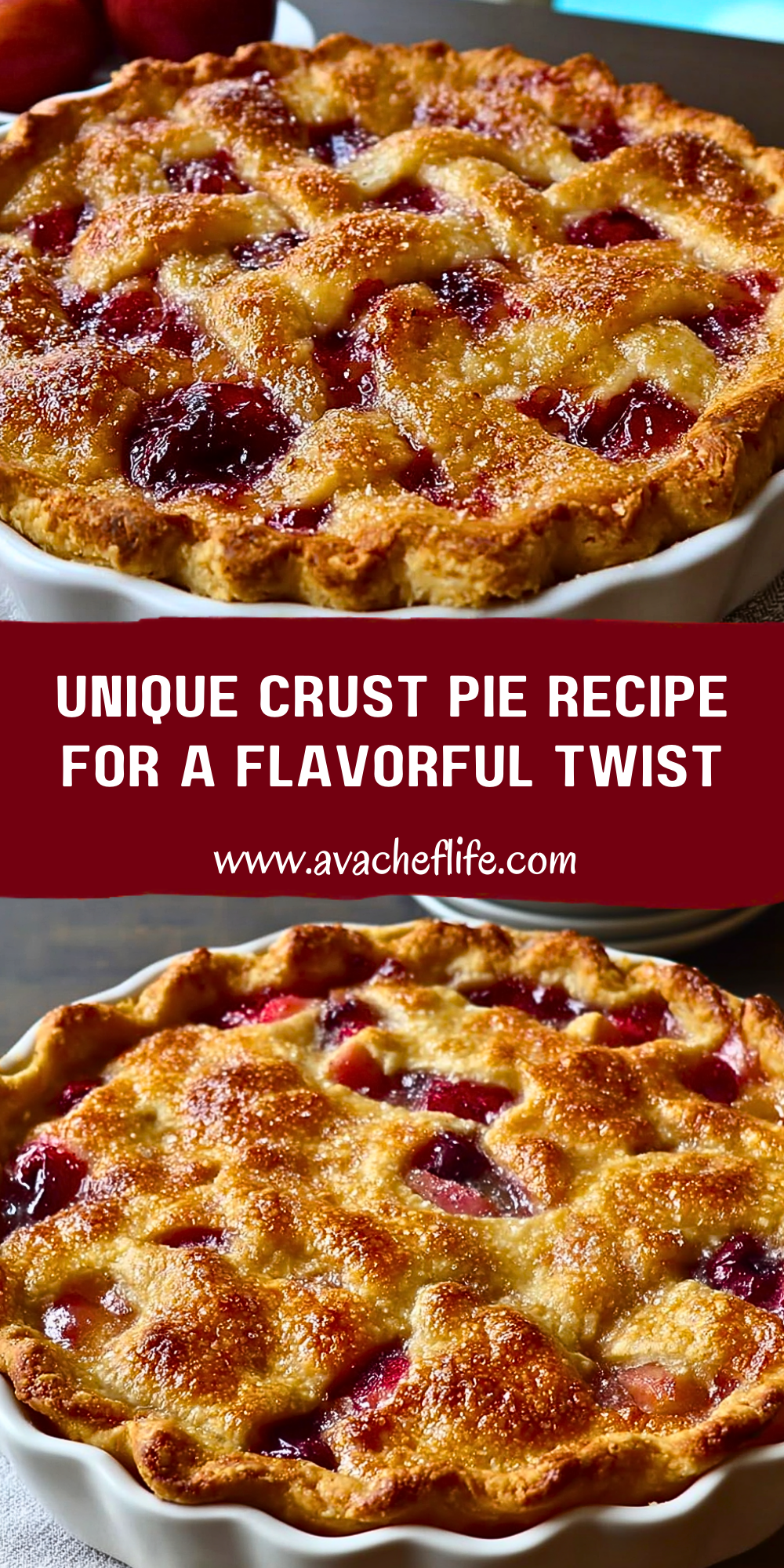 Unique Crust Pie Recipe for a Flavorful Twist - Ava Chef Life