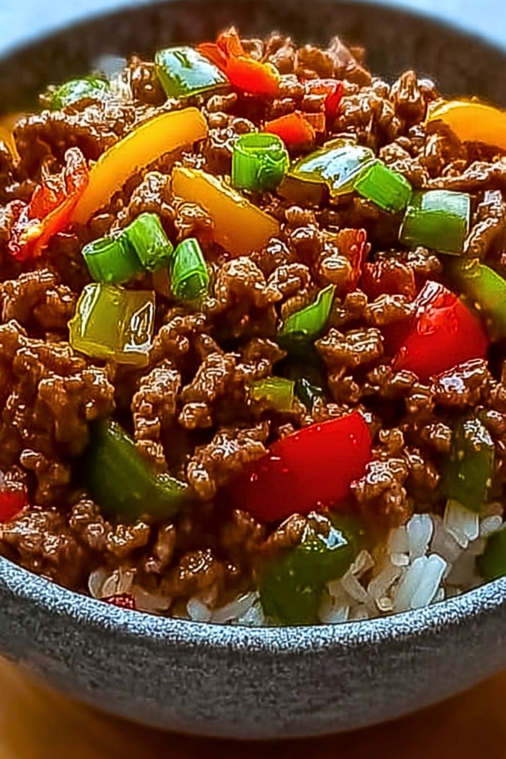 Beef Pepper Rice Bowl - Ava Chef Life