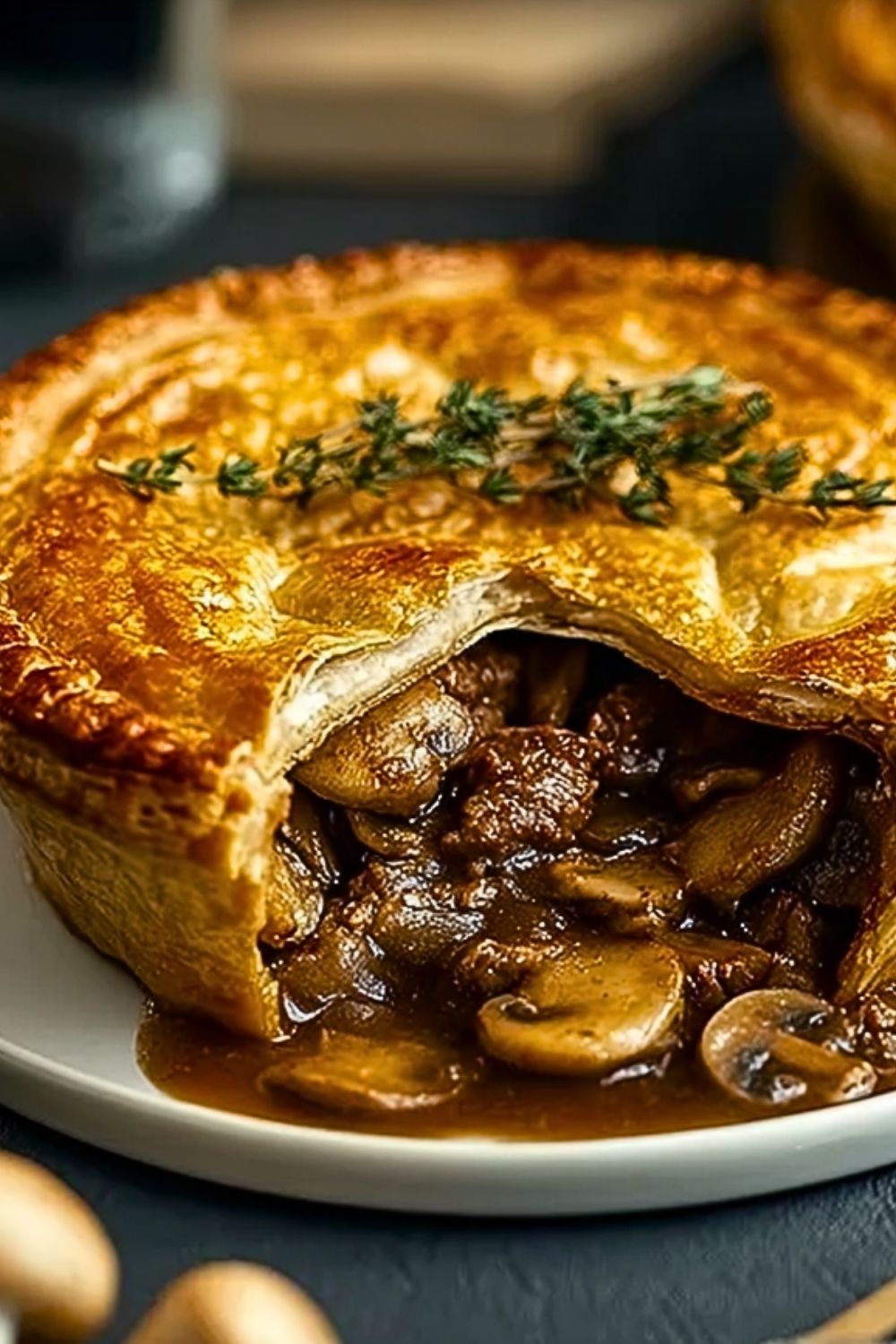 Beef and Mushroom Pie - Ava Chef Life