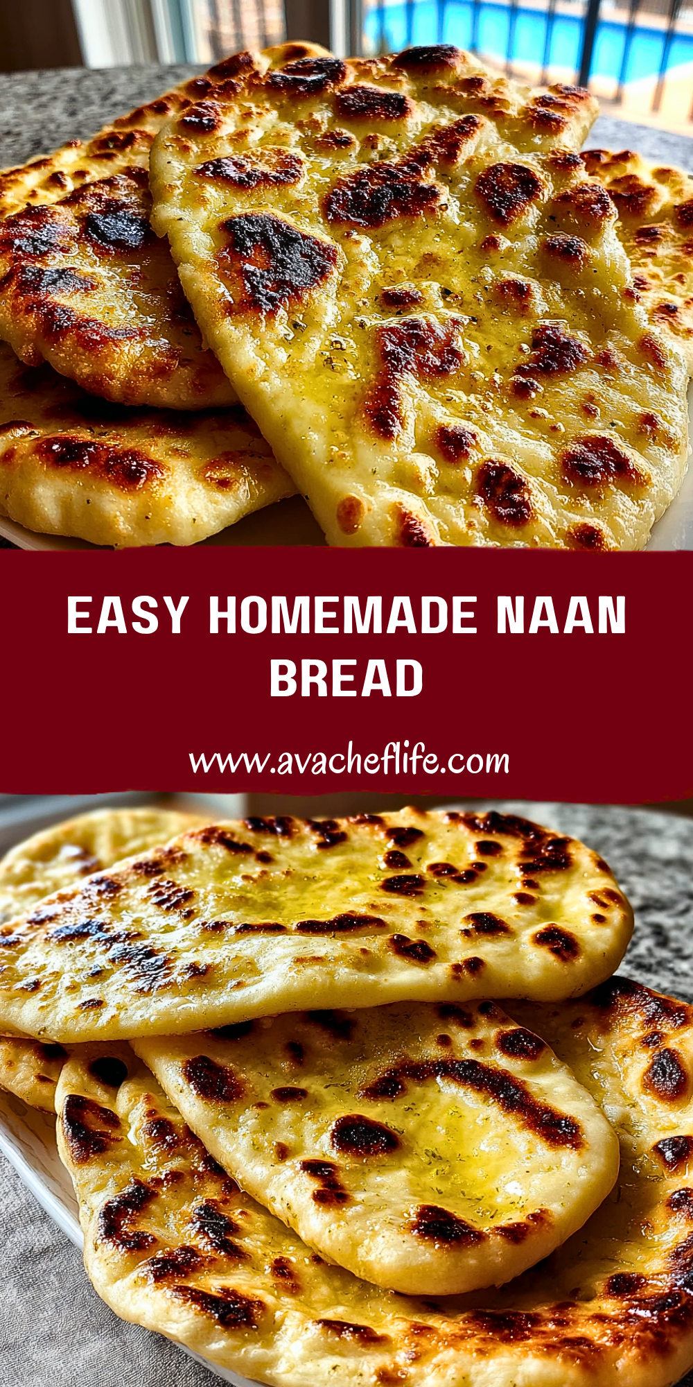 Easy Homemade Naan Bread - Ava Chef Life