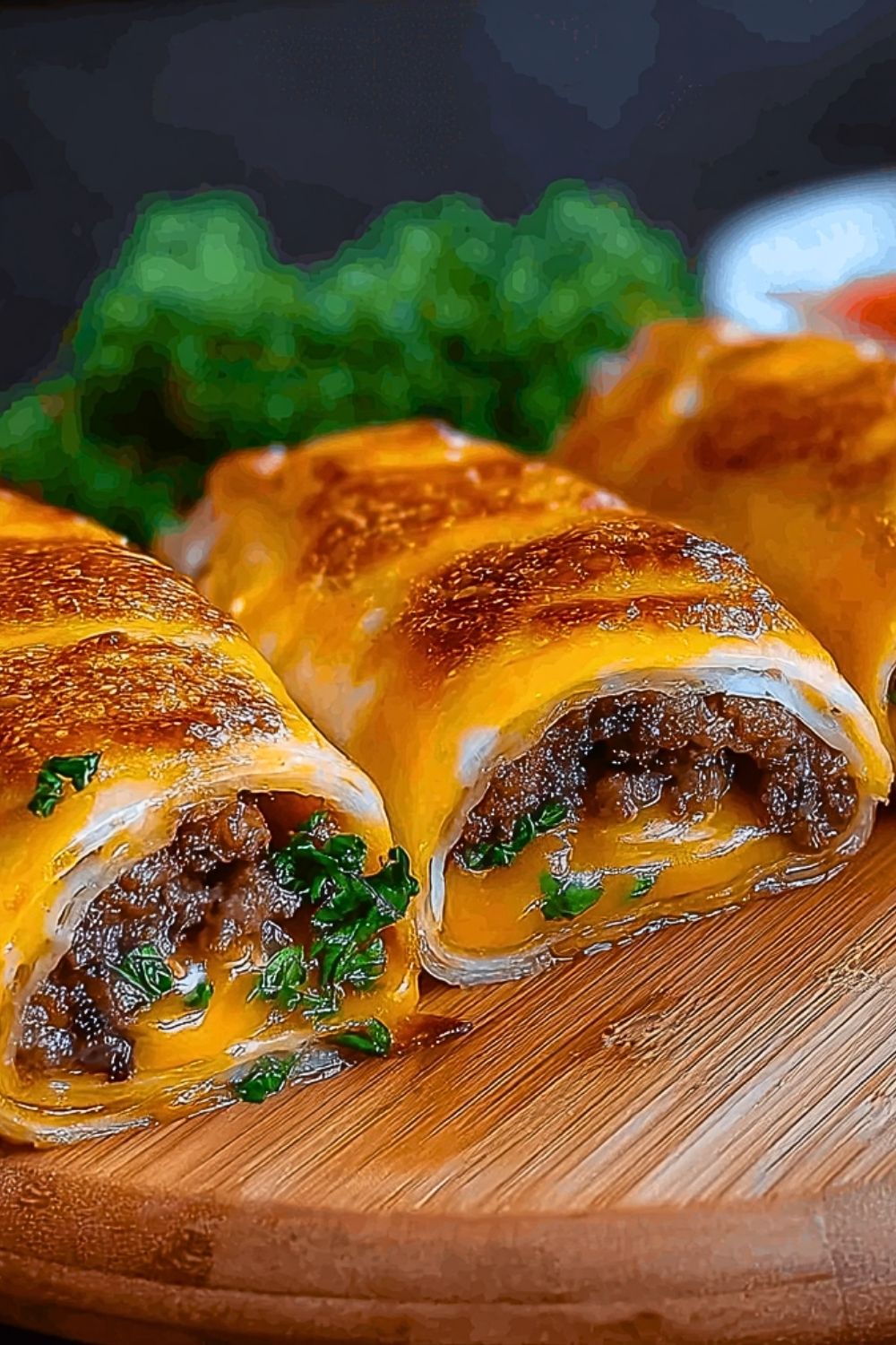 Irresistible Garlic Butter Cheeseburger Rollups - Ava Chef Life
