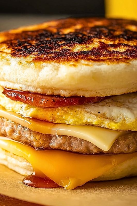Maple Melty Breakfast Sandwich - Ava Chef Life