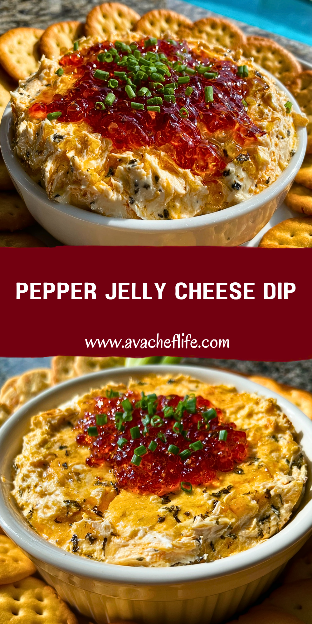 Pepper Jelly Cheese Dip - Ava Chef Life