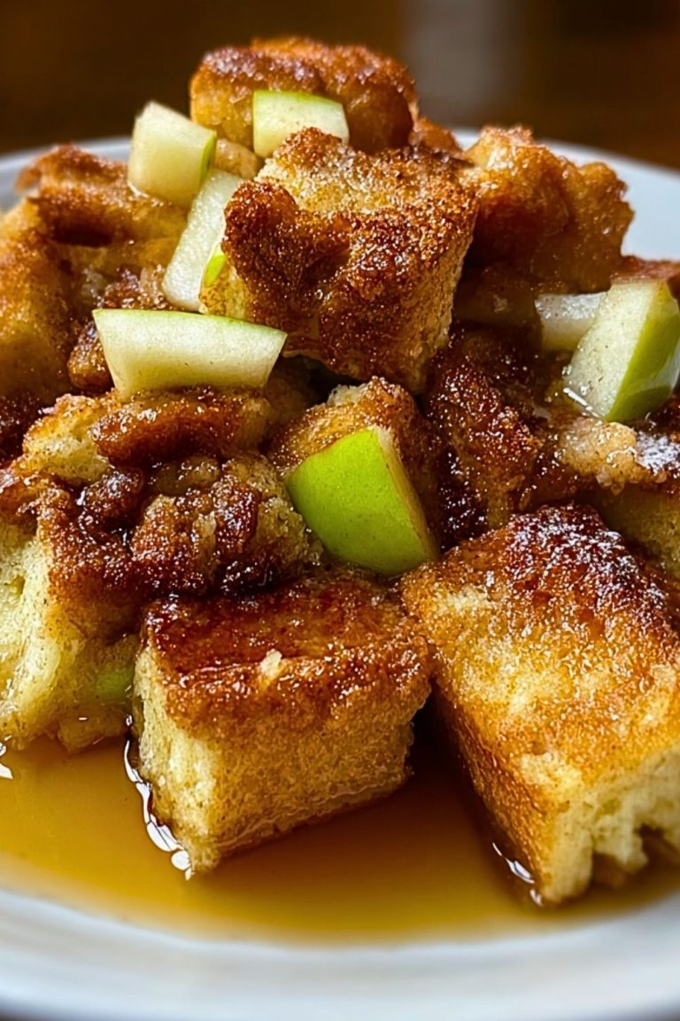 Apple Cinnamon French Toast Casserole - Ava Chef Life