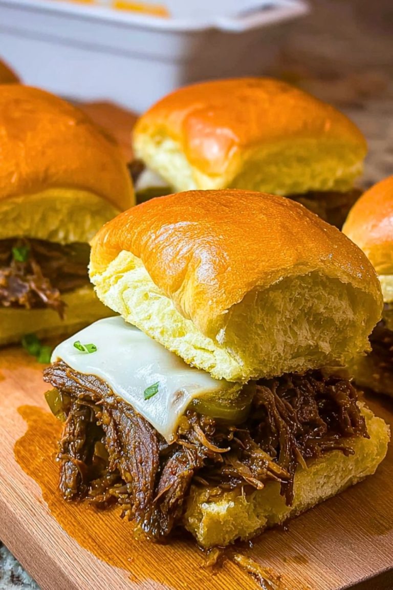 Crockpot Pot Roast Sliders - Ava Chef Life