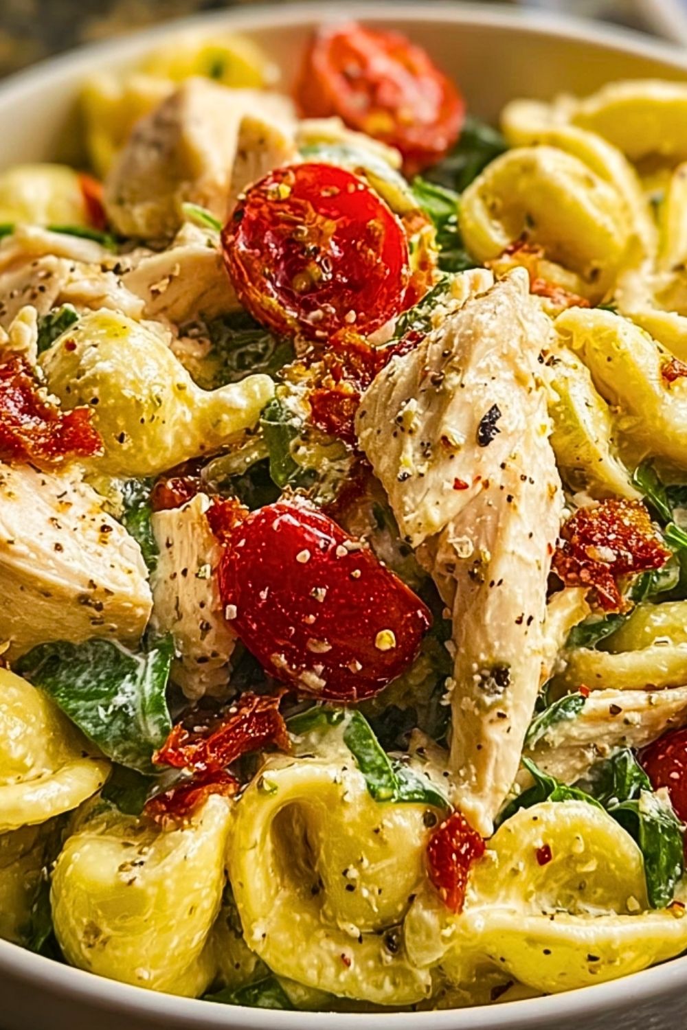 Marry Me Chicken Pasta Salad - Ava Chef Life
